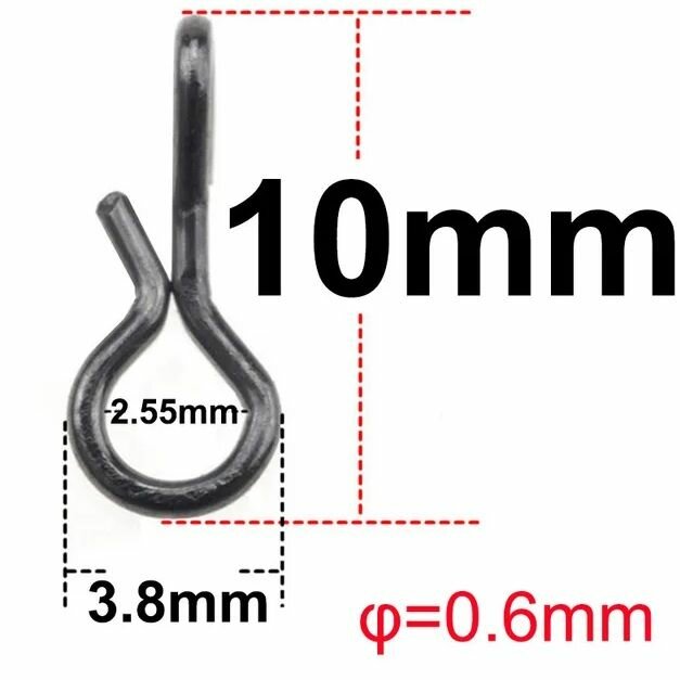 Застёжка быстросъём рыболовная