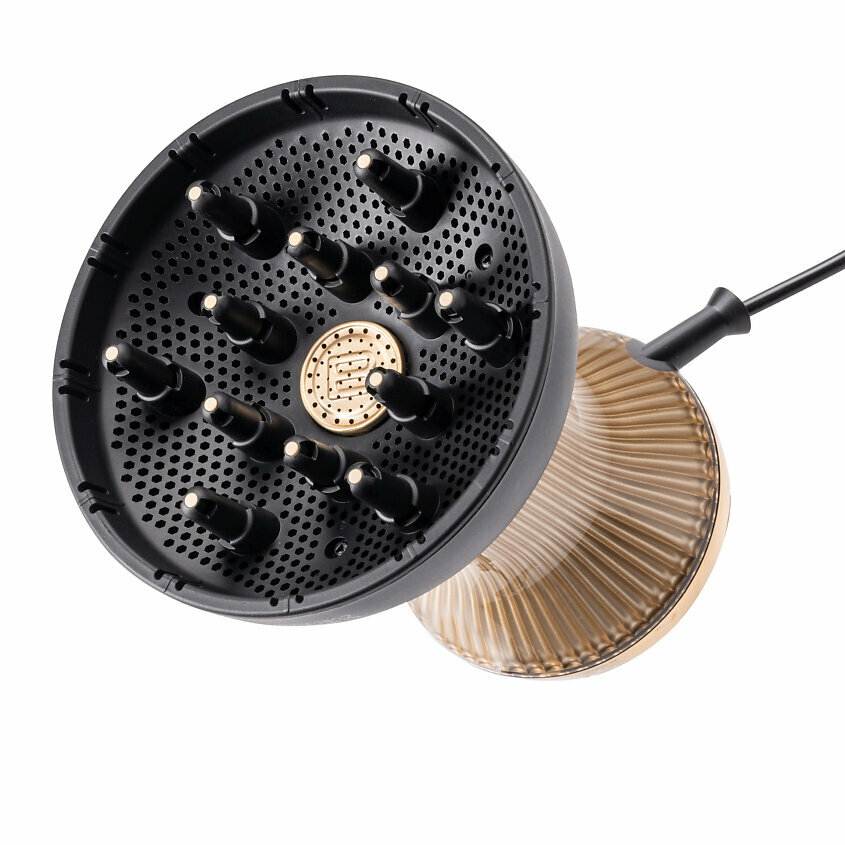 Фен-диффузор G5602 My pro для кудрявых волос, керамика, компактный, 700Вт, Золотой