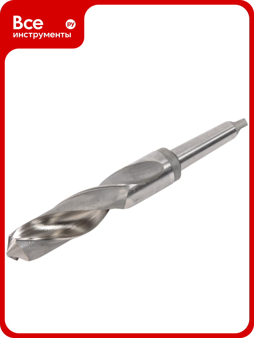 Сверло по металлу (50х369х220 мм; Р6М5; КМ4) БИЗ 50-skx