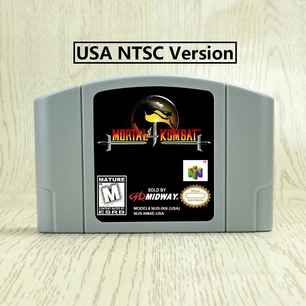 Карта Mortal Kombat 4 для N64