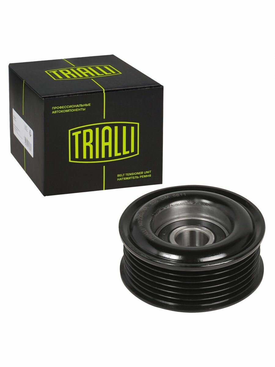 Ролик приводного ремня для а/м Mazda 3 (03-) 1.6i (только Ролик натяж.), TRIALLI CM5811