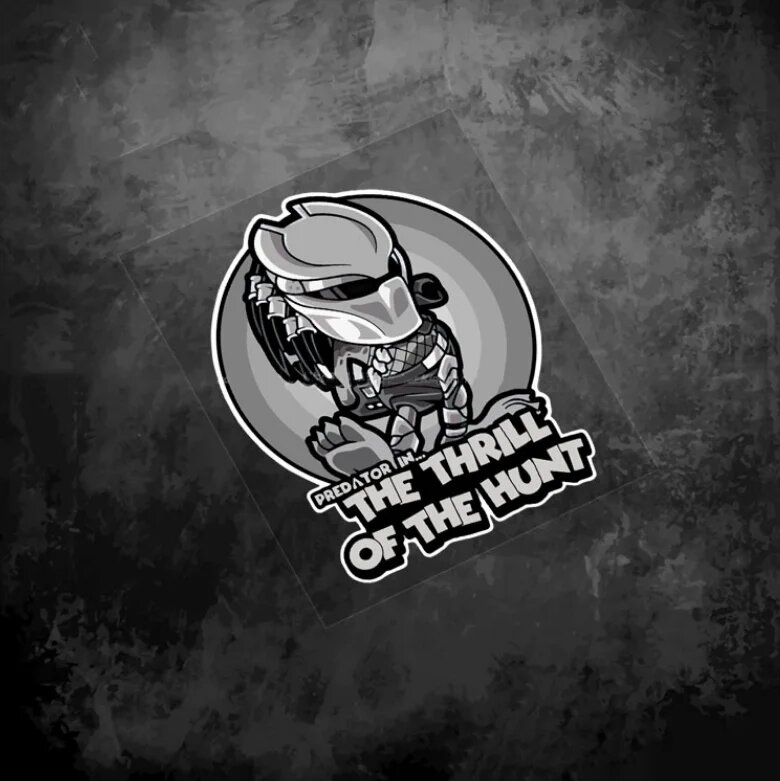 Наклейка «Чужой железный кровь-воин», боковой кузов мотоцикла, топливный бак, украшение для окна грузовика, Стайлинг автомобиля, виниловая наклейка A, 6cm