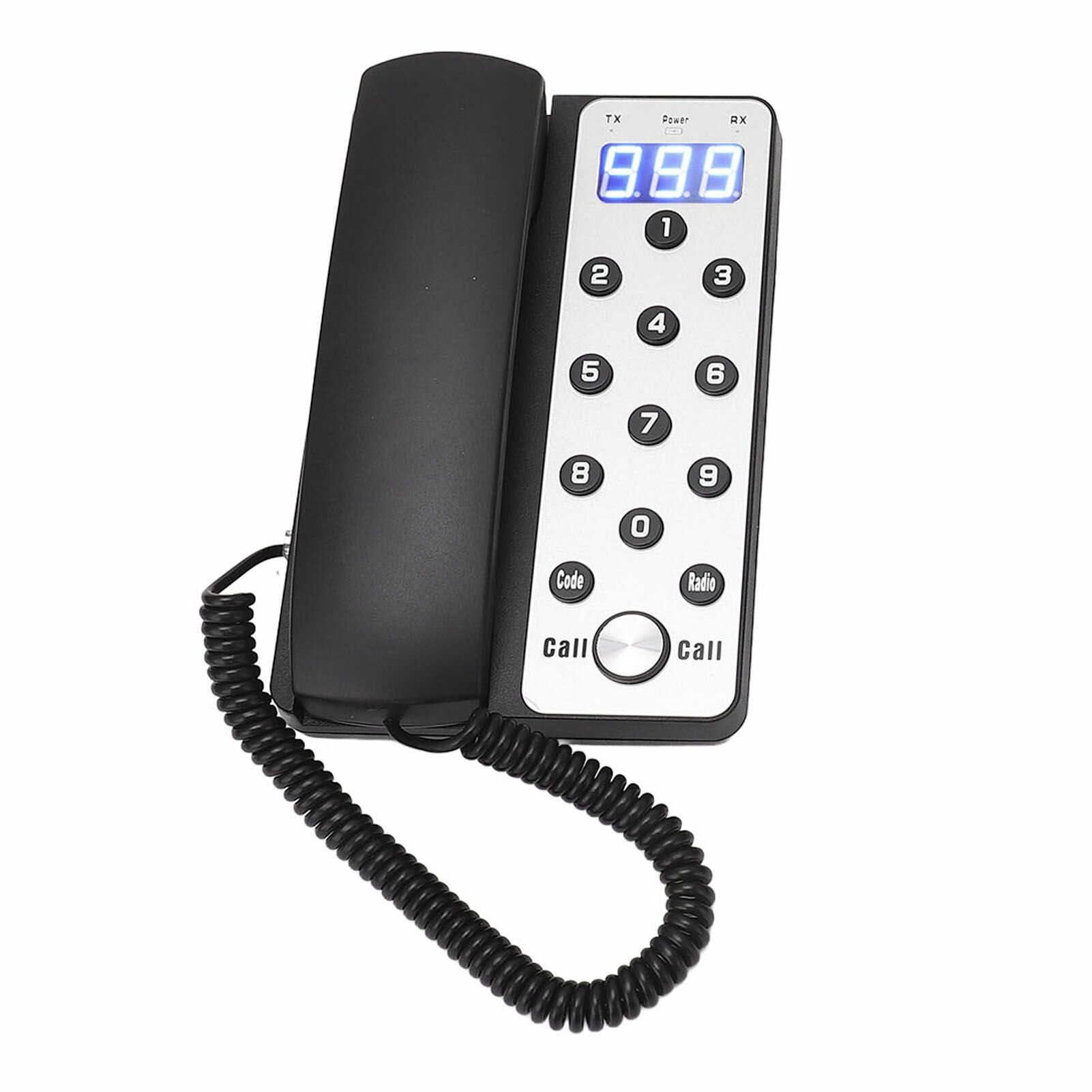 Беспроводной интерком-телефон 433МГц с устойчивой передачей на расстояние 1000м для офиса 1 главный блок