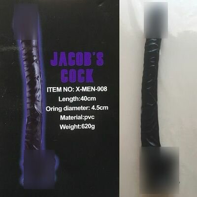 Фаллоимитатор, Гигантский фаллоимитатор с большой головкой, 40 см