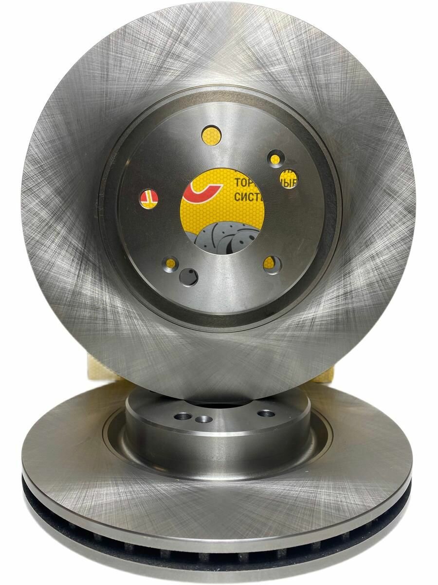 Диски переднего тормоза для Cherry Tiggo 7Pro/7Pro MAX, 8 Pro/ 8Pro Max, Jaecoo J7 (1.6) 308мм