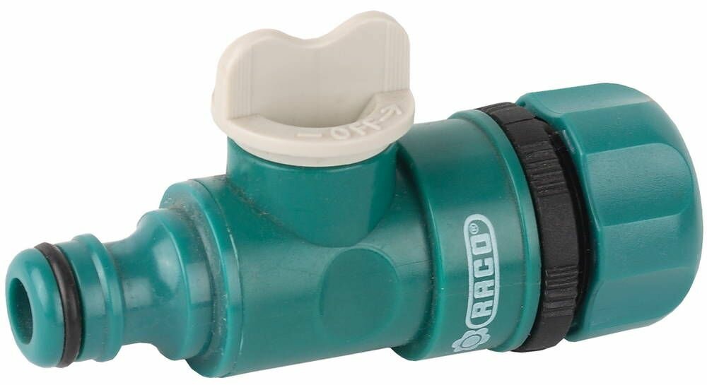 Клапан штуцерный RACO, 1/2", регулирующий, для шланга, из ABS пластика, арт. 4250-55253C