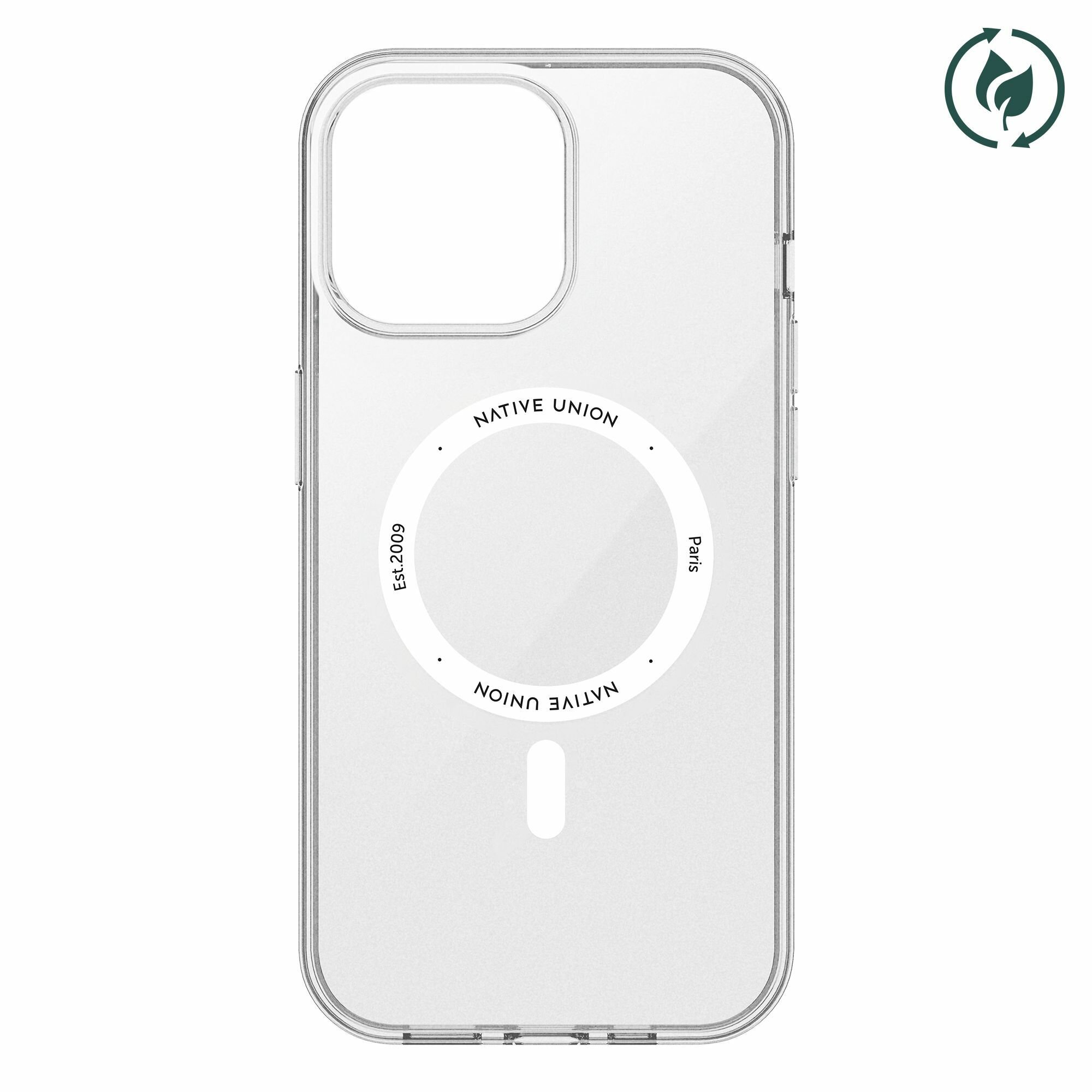 Чехол для iPhone 15 Pro Max Native Union (RE)CLEAR CASE, прозрачный