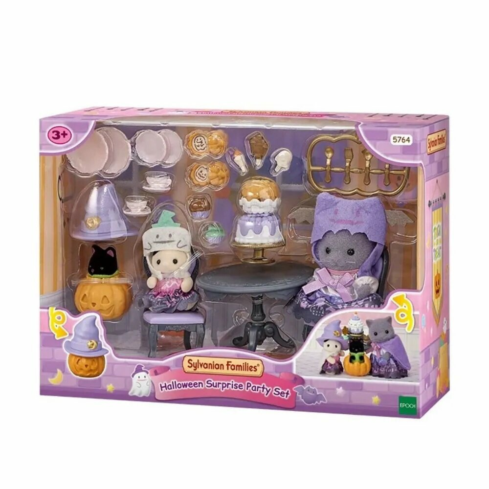 Набор для вечеринки-сюрприза sylvanian families на Хэллоуин