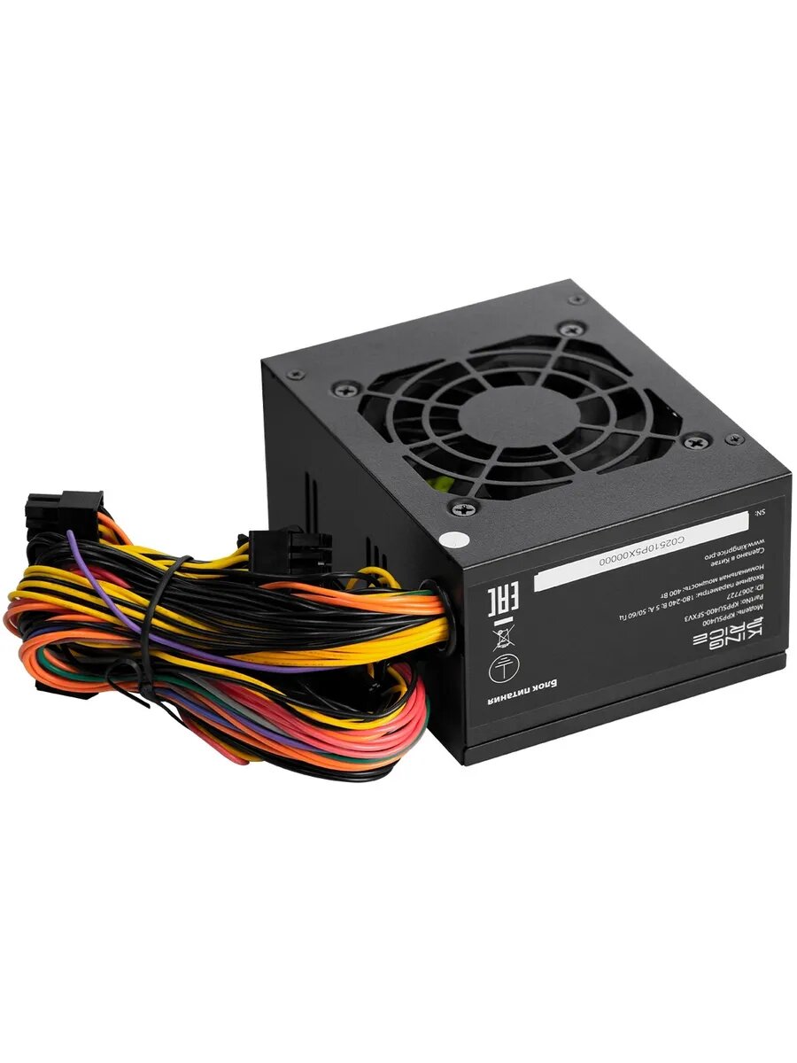 Блок питания SFX 400W KPPSU400 (20+4pin) PPFC 80mm fan