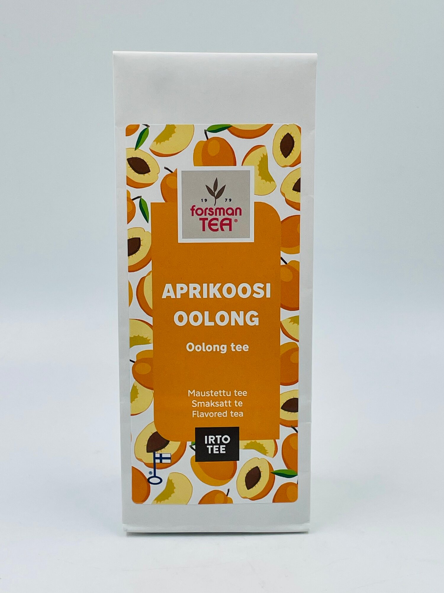 Чай Forsman Apricot Oolong со вкусом абрикоса, 60 г (из Финляндии)