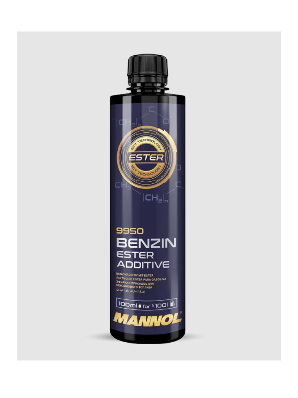 Присадка для двигателя "MANNOL" 9950 Benzin Ester Additive (100 мл) (эфирная)