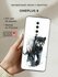 Силиконовый чехол на OnePlus 8 / ВанПлас 8 с принтом "Пантера арт 3"