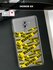 Чехол на Honor 6X / Хонор 6Х с принтом "Warning!", прозрачный