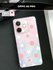 Чехол на Oppo A5 Pro / Оппо А5 Про с принтом "Розовые и белые цветы", прозрачный