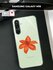Чехол на Samsung Galaxy M16 / Самсунг Галакси М16 с принтом "Оранжевый цветок", ...