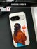 Чехол на Google Pixel 9 / Гугл Пиксель 9 с принтом "Девушка с опавшим листом", п...