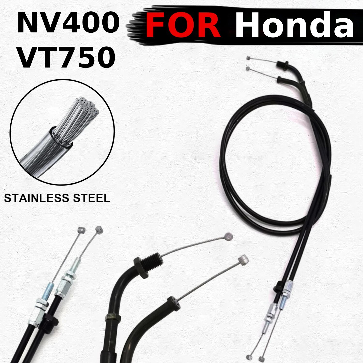 Нажимной трос дроссельной заслонки для мотоцикла Honda NV400 Shadow 400 VT750 VT750DC Shadow