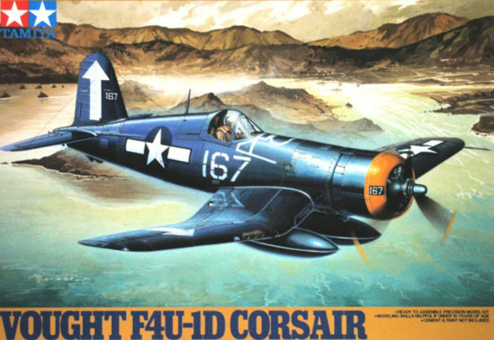 Tamiya 61061 1/48 Набор моделей самолетов ВМС США Vought F4U-1D Corsair Mk IV