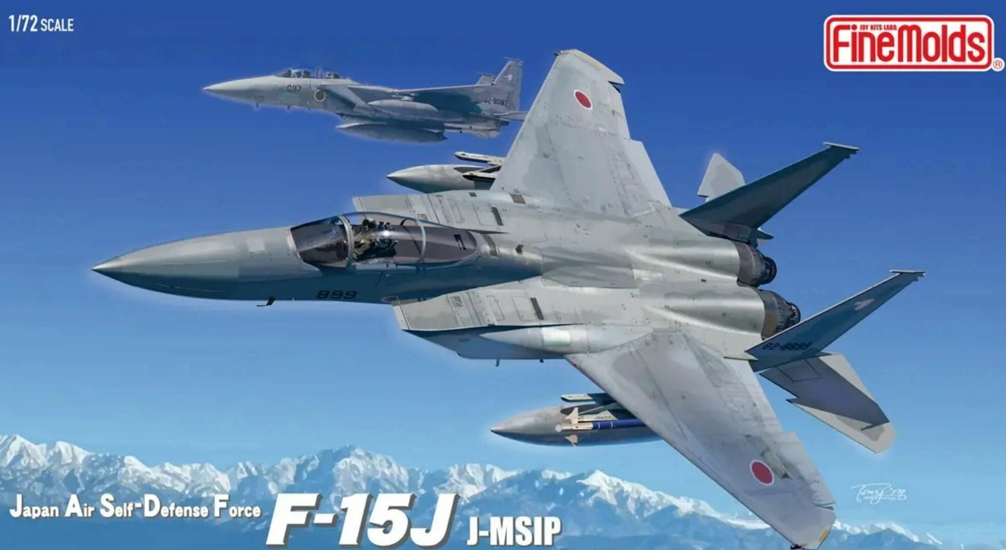 Fine Molds FP51 1/72 JASDF F-15J JMSIP Modernization сборная модель самолета