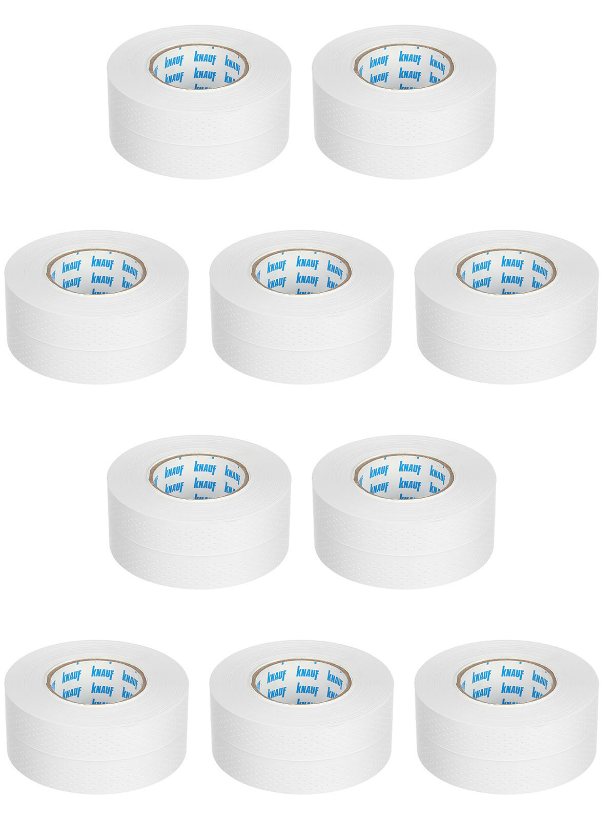 Лента бумажная для швов ГКЛ Knauf 52 мм 50 м (10 шт.)