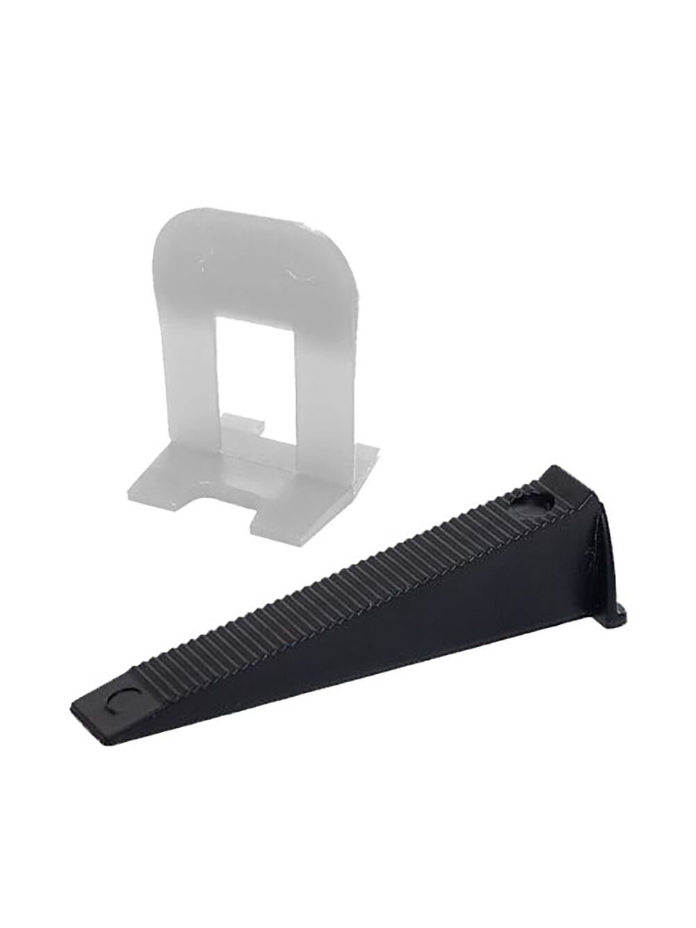 Система выравнивания плитки Profi mini 1 мм комплект: зажим ворота, клин (200 шт.)