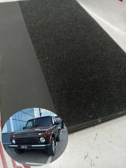 Обшивка дверей для 2121-21213 комбинированная ворс/кожа