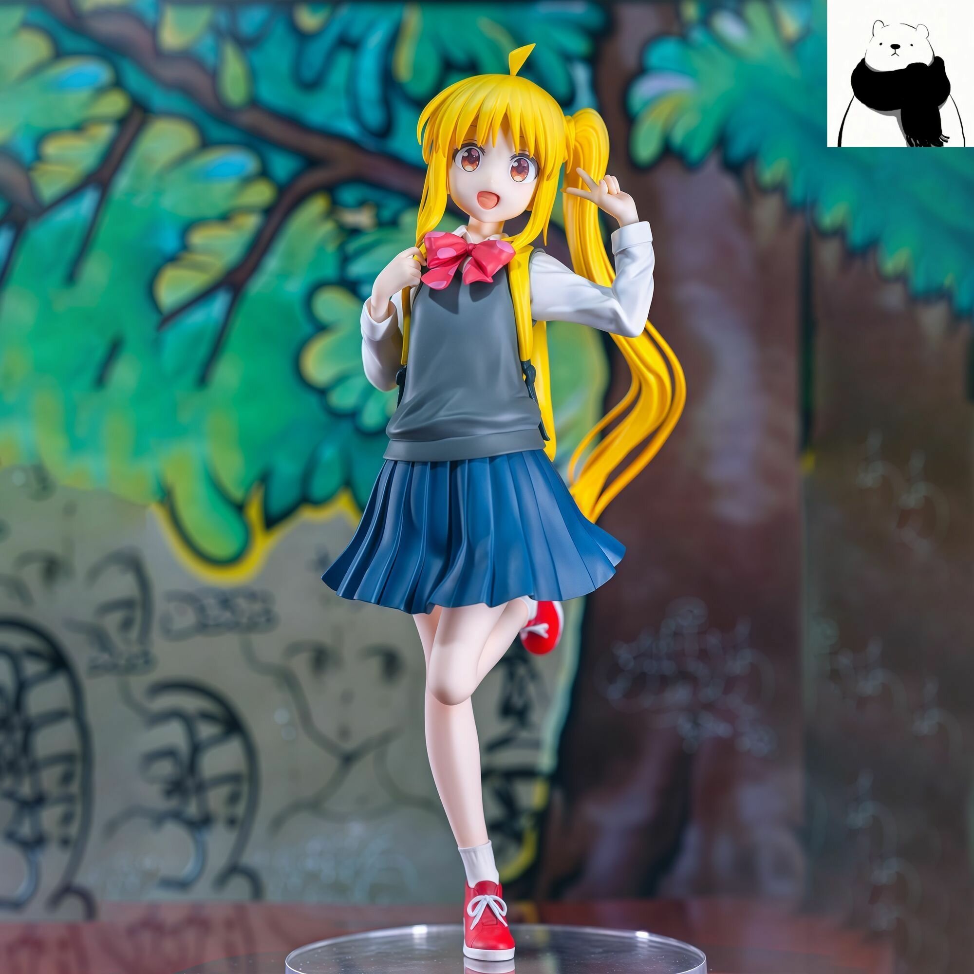 Аниме фигурка Боччи Рок Чжихунся Bocchi the Rock Idochi Nijika 21 CM