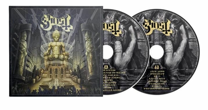 Фирменное издание Ghost - Ceremony And Devotion 2-CD Scandinavia limited edition