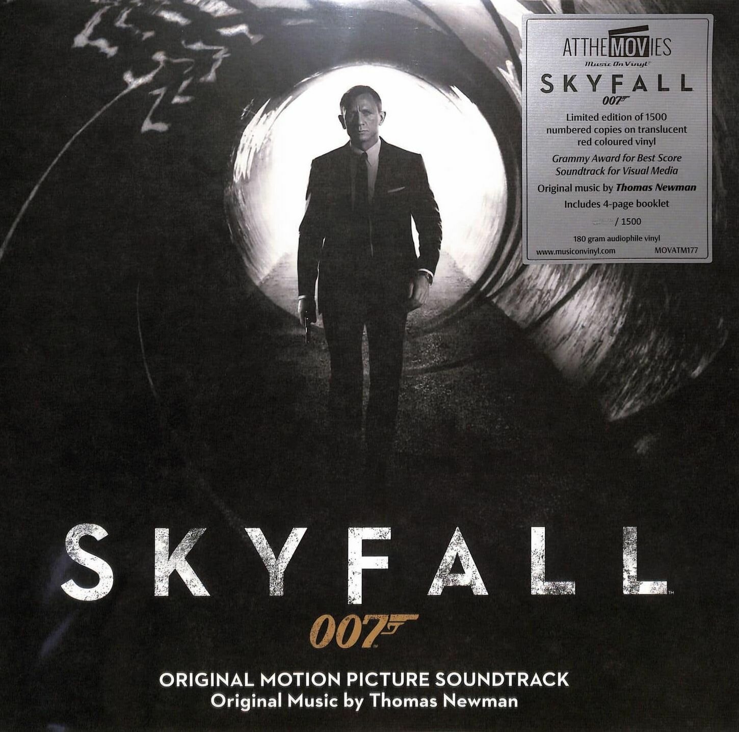 Виниловая пластинка Thomas Newman Skyfall (Original Motion Picture Soundtrack) (Translucent Red Vinyl)