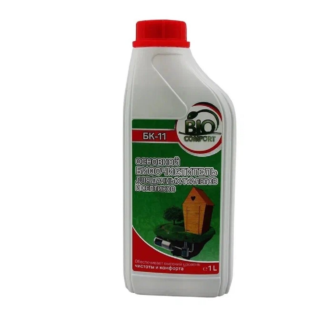 Биоочиститель Биосептик БК-11, для септиков и биотуалетов, гель, 1 л