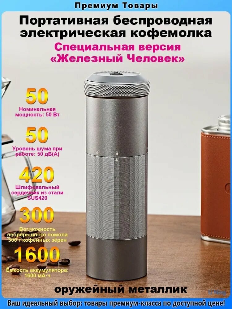 Xiaomi Кофемолка LN-GC20250615A1 50 Вт, объем 20 г