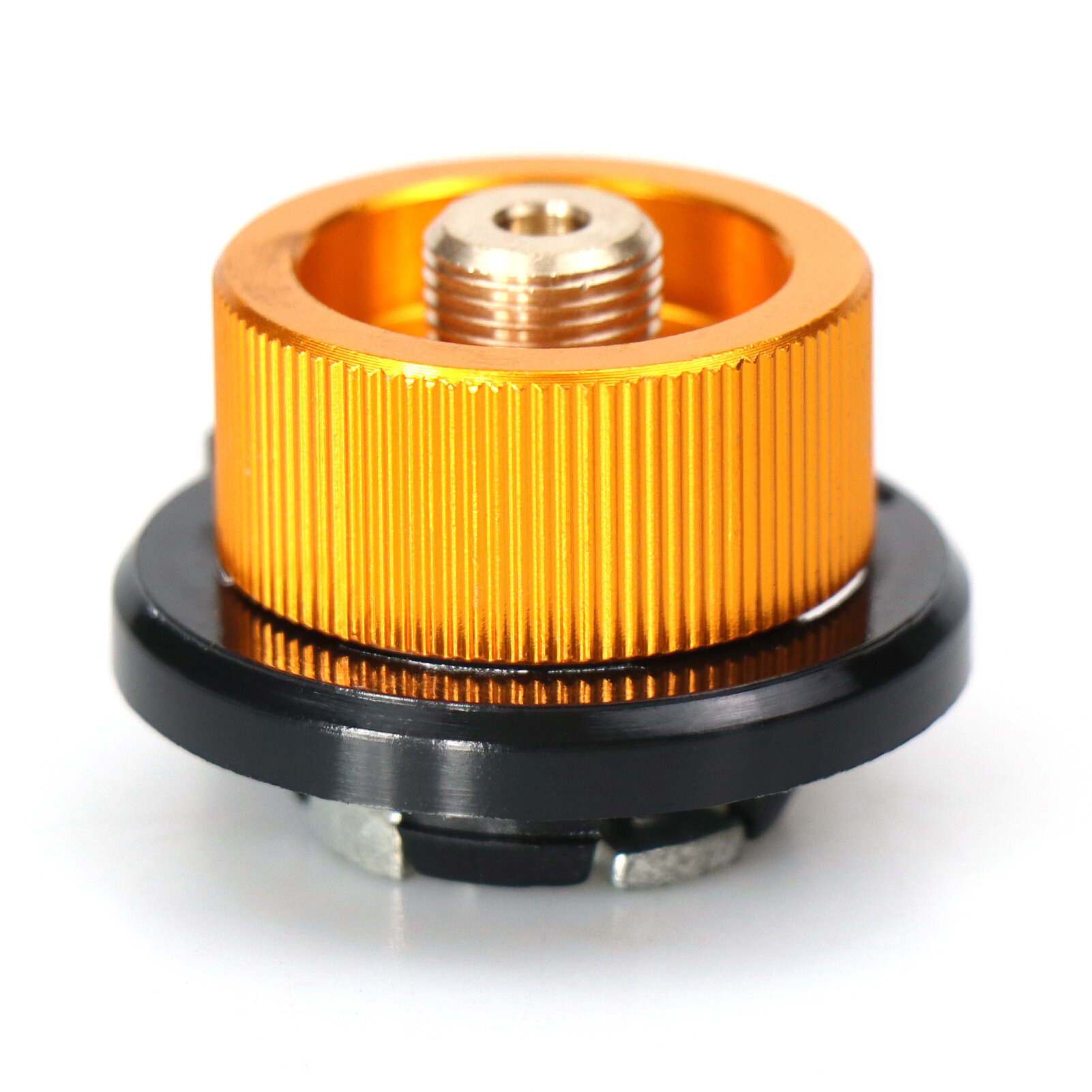 Адаптер для баллона газа Camp Gas Converter Canister Valve Adapter для кемпингового плита Covert Lindal Type Valve Adapter, материал алюминий + ABS, вес товара 60 г / 2.1 унции, вес упаковки 65 г / 2.2 унции, в комплект входит 1 адаптер для баллона,