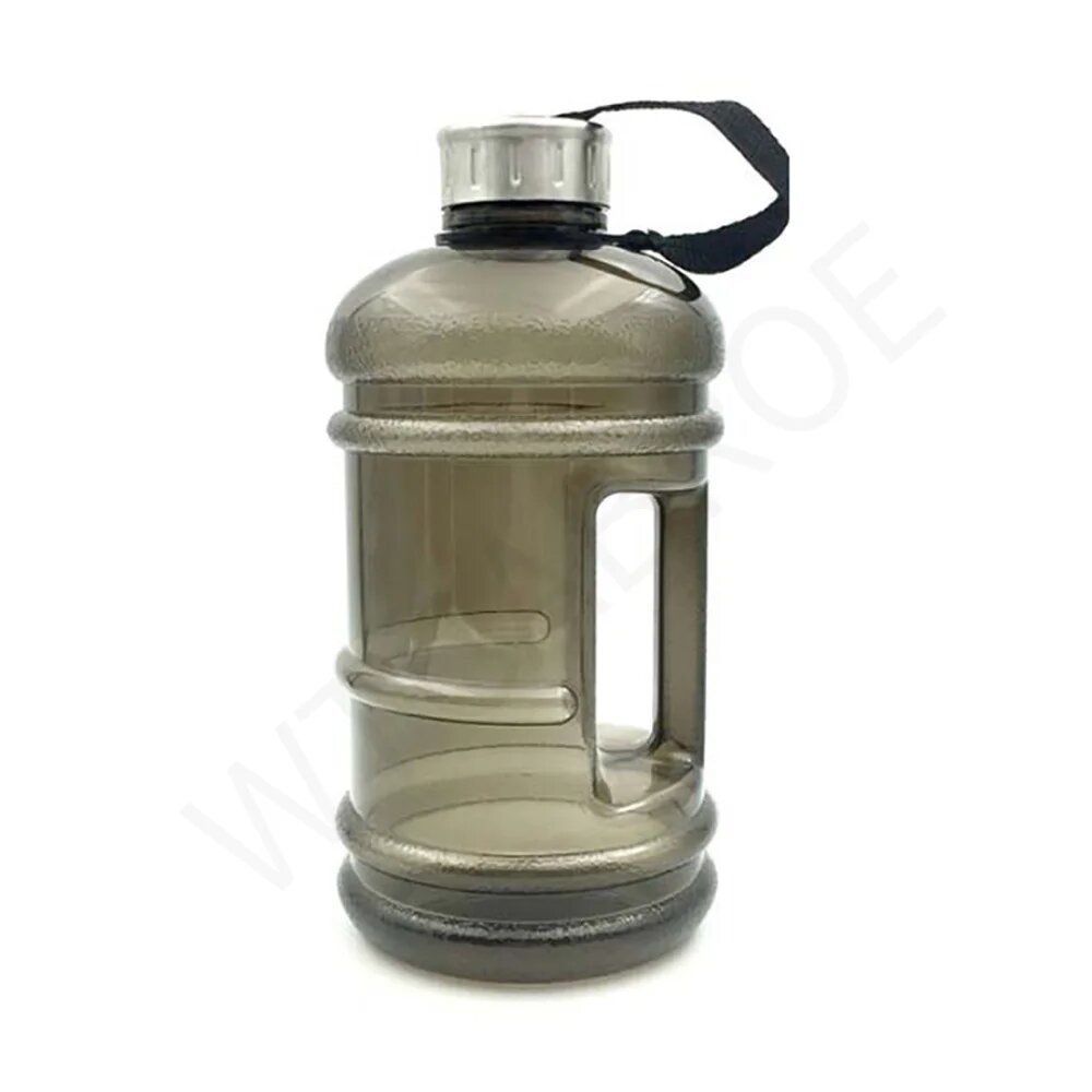 Пластиковая бутылка для воды WTCABROE 2.2л, black, 2.2l