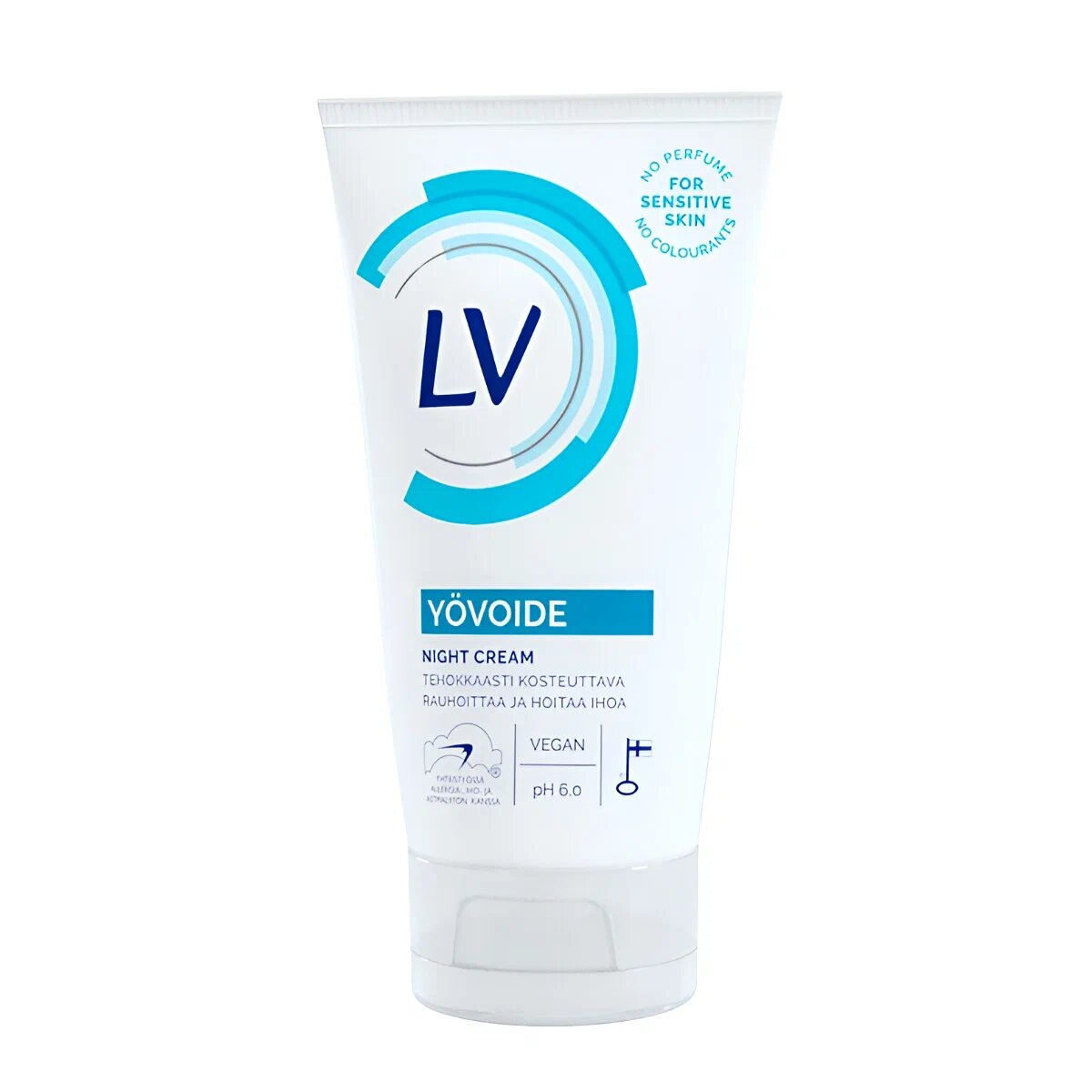 Крем LV для лица восстанавливающий ночной гипоаллергенный, 60 мл