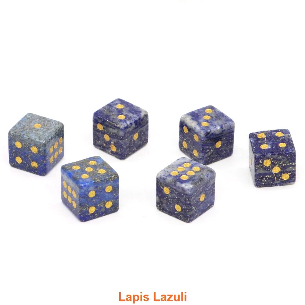 Набор кубиков Lapis Lazuli, 5 шт.