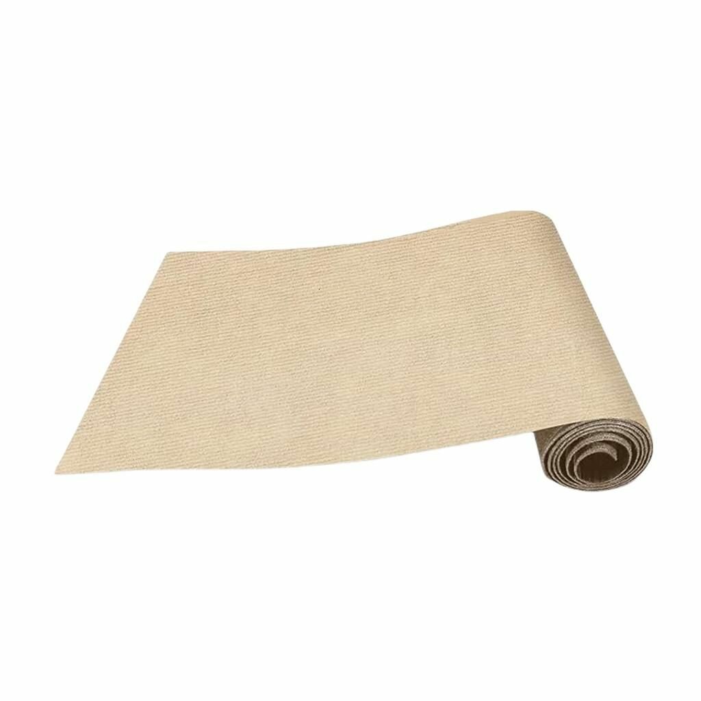 Обрезной самоклеящийся коврик для ковра, от кошачьих царапин, защитная наклейка дивана-Хаки-S-40см * 1м