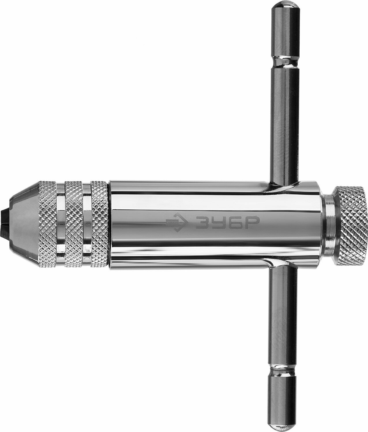 Метчикодержатель ЗУБР Профессионал, для M3-M10, храповый механизм, реверс