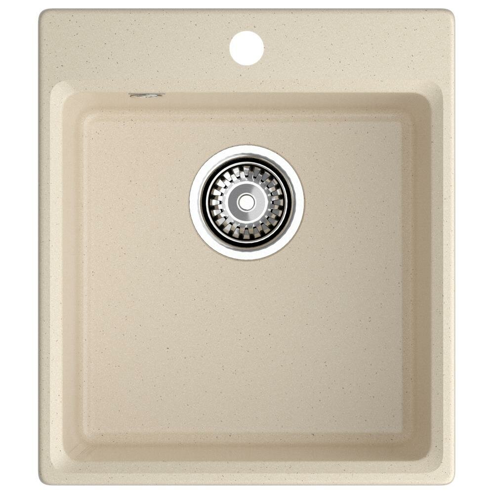 Кухонная мойка GranFest GF-LV-420, кашемир