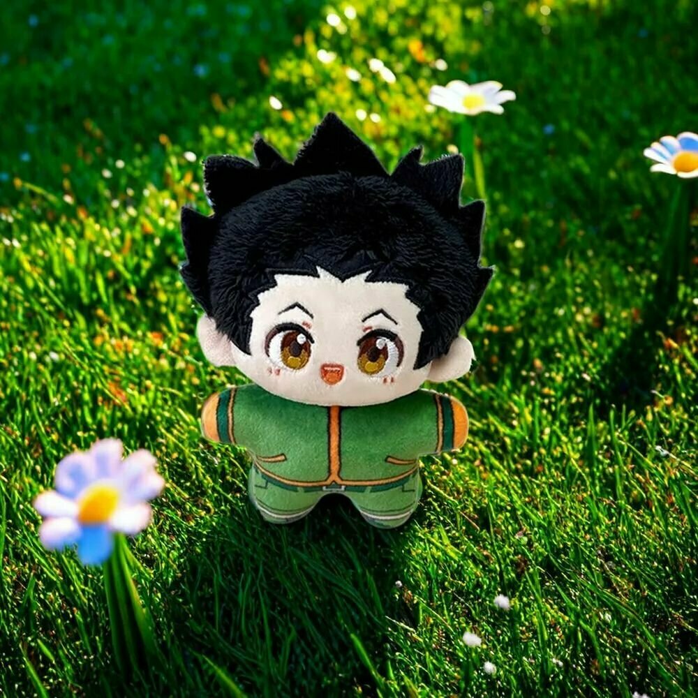 Игрушка мягкая аниме Охотник х Охотник Гон Фрикс ; Hunter x Hunter Gon Freecss мягкая игрушка антистресс 12CM