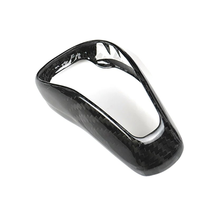 Для Subaru Impreza XV WRX Outback Forester, ручка переключения передач из углеродного волокна, накладка, автомобильная наклейка для Subaru, ручка переключения передач, аксессуары черный