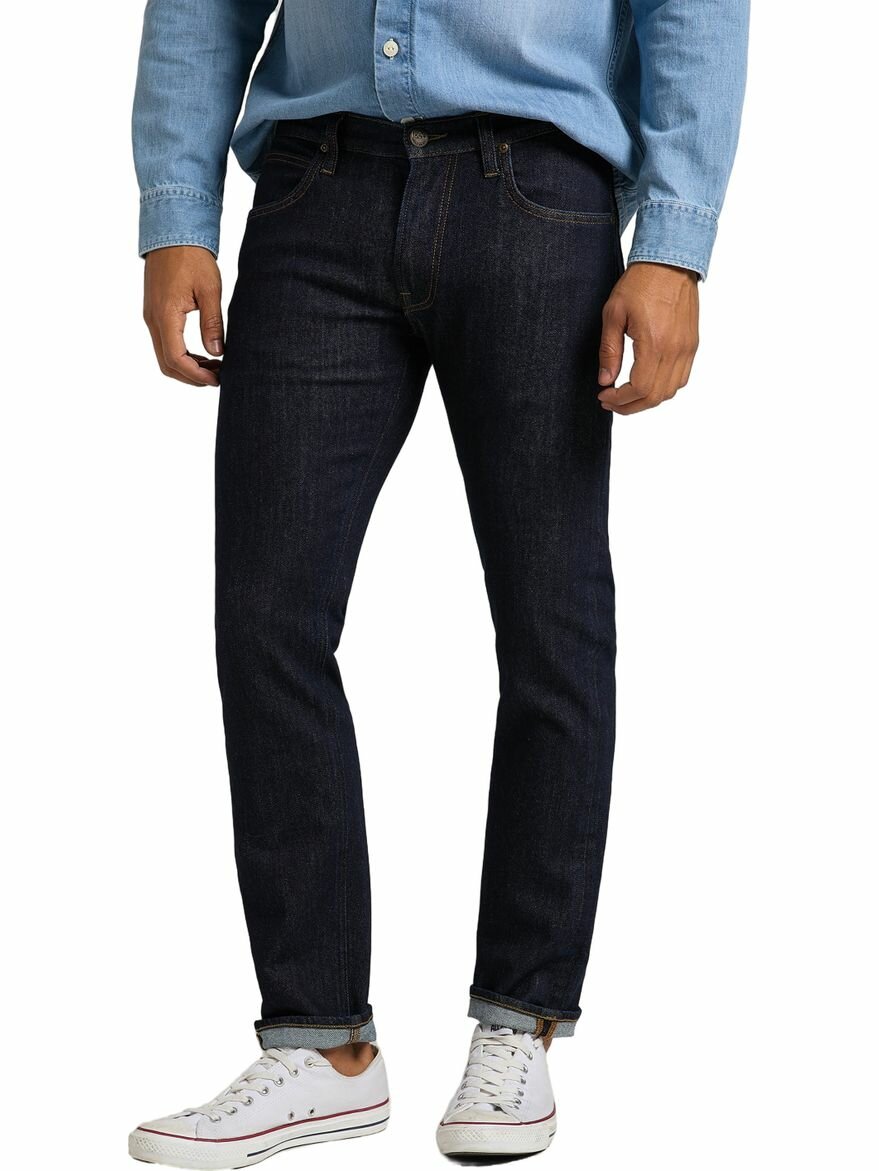 Джинсы зауженные Men Daren Zip Fly Jeans 