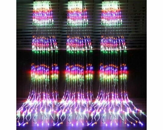 Новогодняя Гирлянда водопад