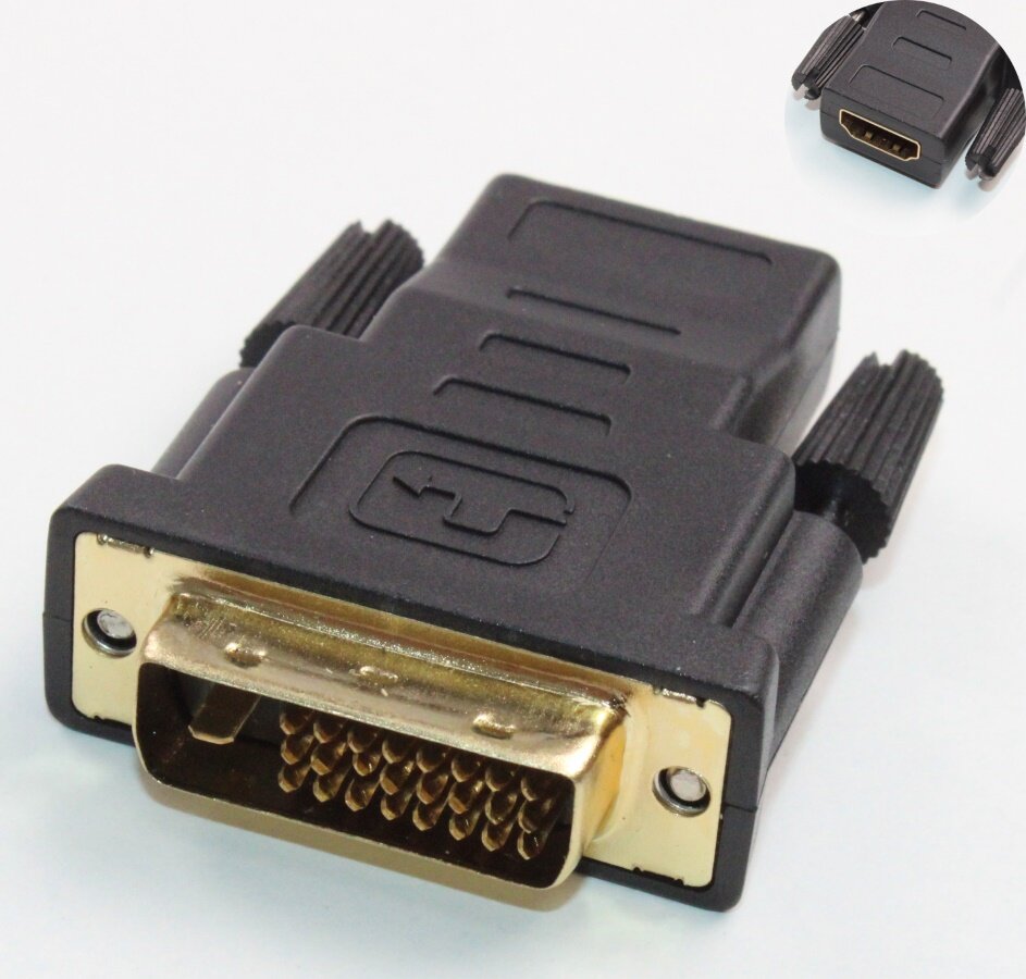 Переходник HDMI A - DVI-D вилка PERFEO (A7004)