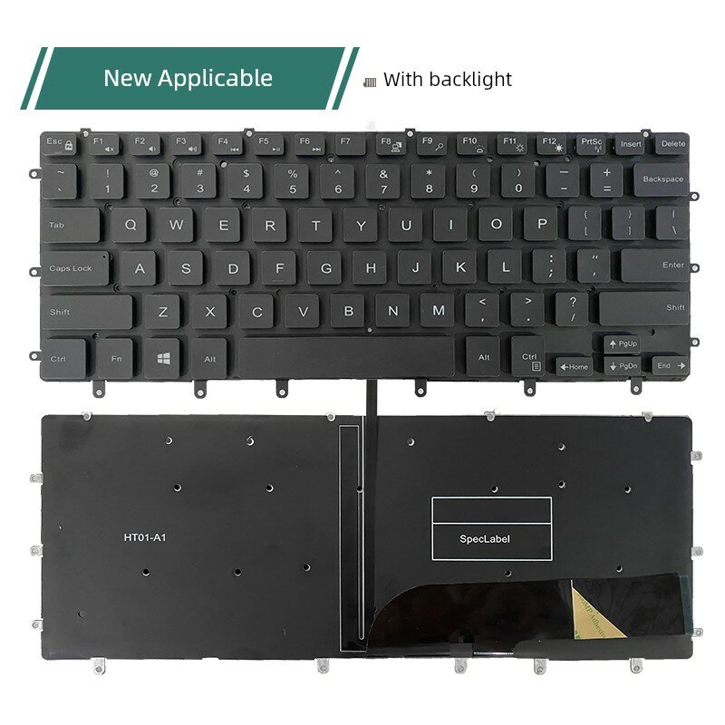 Подходит для клавиатуры DELL Dell Precision 5510 5520 5530 5540 M5520 0GDT9F Абсолютно новая, совместимая модель с