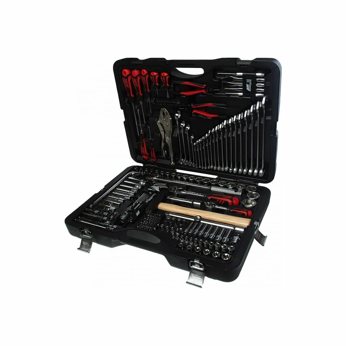 Набор инструментов JTC H156C-B72 1/4" & 1/2" 6-гранный в кейсе 156 предметов