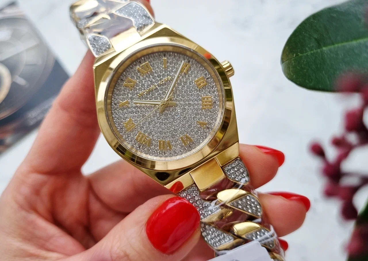 Наручные часы MICHAEL KORS, серебристо-золотистый — фото 1