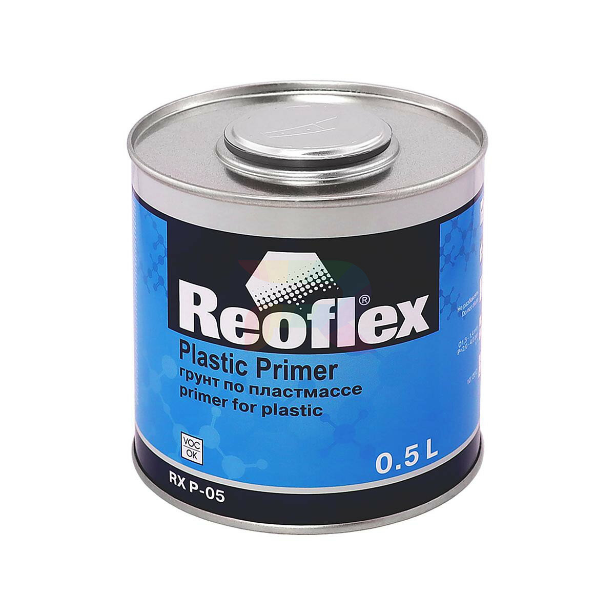 Грунт по пластмассе 1К Reoflex RX P-05 Plastic Primer прозрачный 0,5 л.
