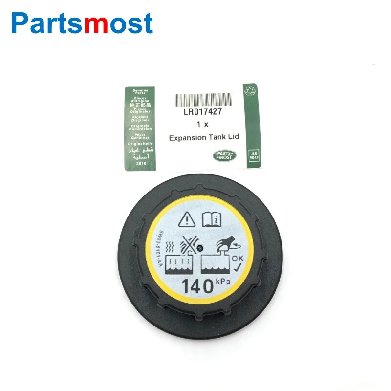 Крышка расширительного бачка радиатора 140 кПа для Land Rover Range Rover Sport 2014 New Discovery 4 Velar Jaguar XK XF XJ C2P17700 LR017427