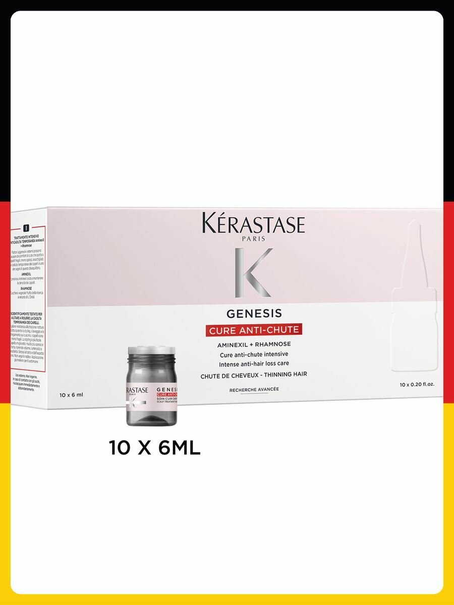 Бальзам для волос Genesis Anti-Chute Cure 10 x 6 мл