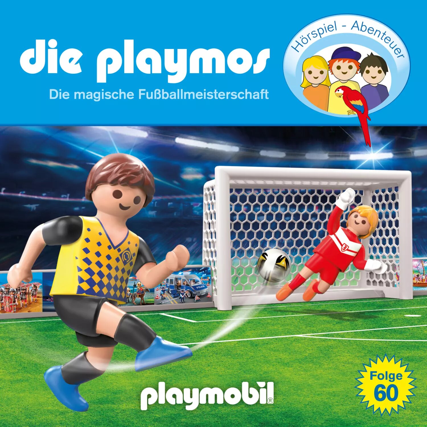 Die Playmos - Das Original Playmobil Hörspiel, Folge 60: Die magische Fussballmeisterschaft [Аудиокнига]
